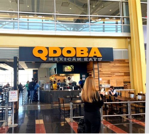 QDOBA’s flexible buildout fits almost any space