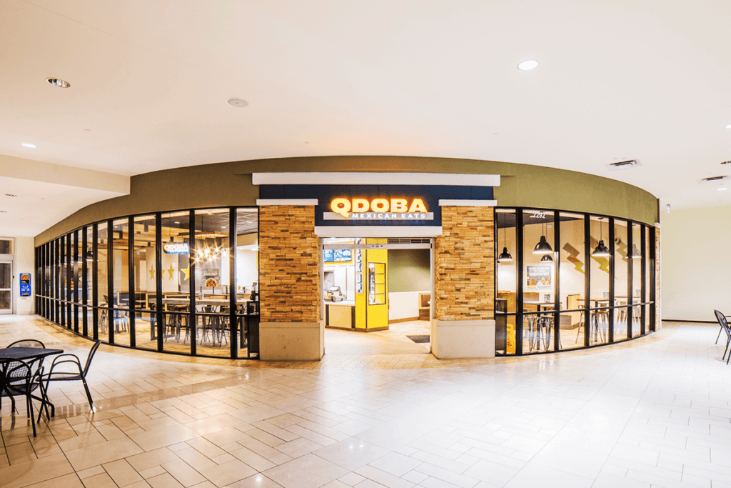 QDOBA’s flexible buildout fits almost any space