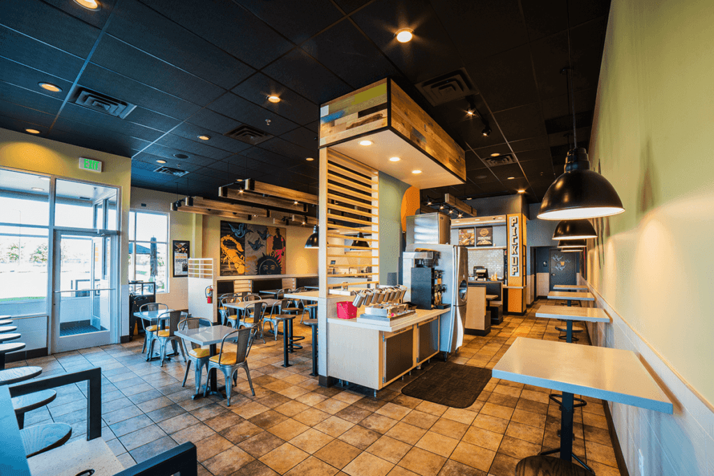 QDOBA’s flexible buildout fits almost any space
