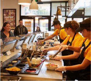 QDOBA’s flexible buildout fits almost any space